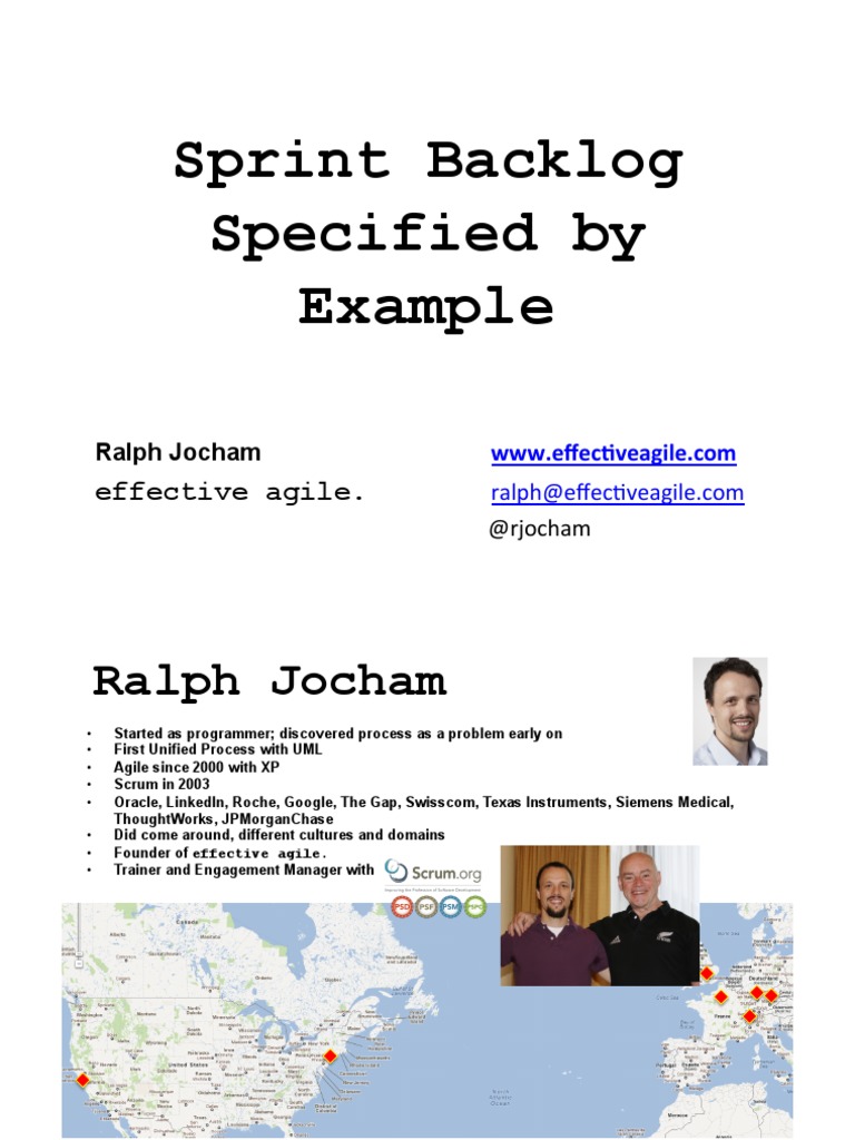 Sprint Backlog Specified by Example | PDF | Scrum (Software Development) | Project Management