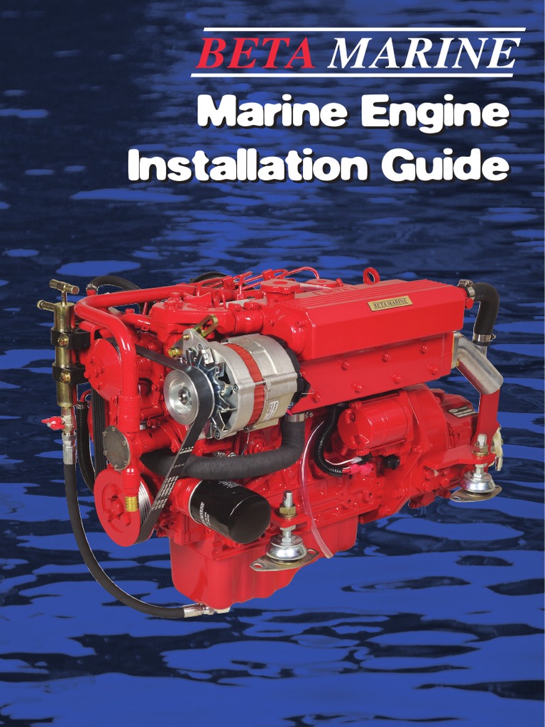 Marine Engine Installation Guide | PDF | Water Heating | Mechanical ...