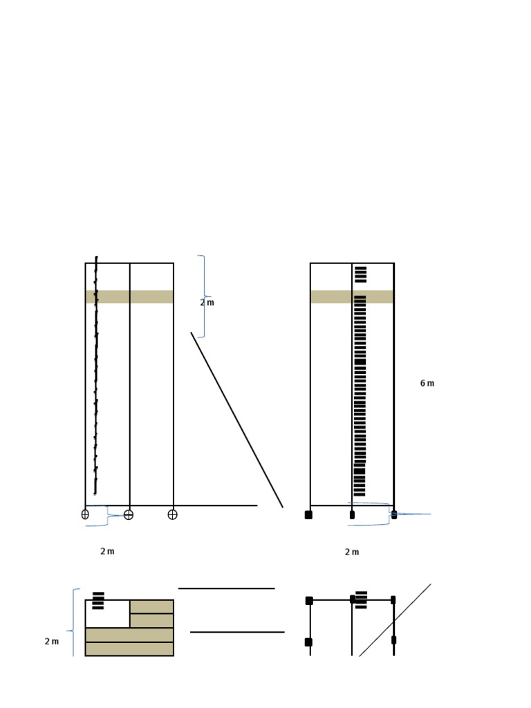 Scaffolding Design Drawings for Tanks | PDF
