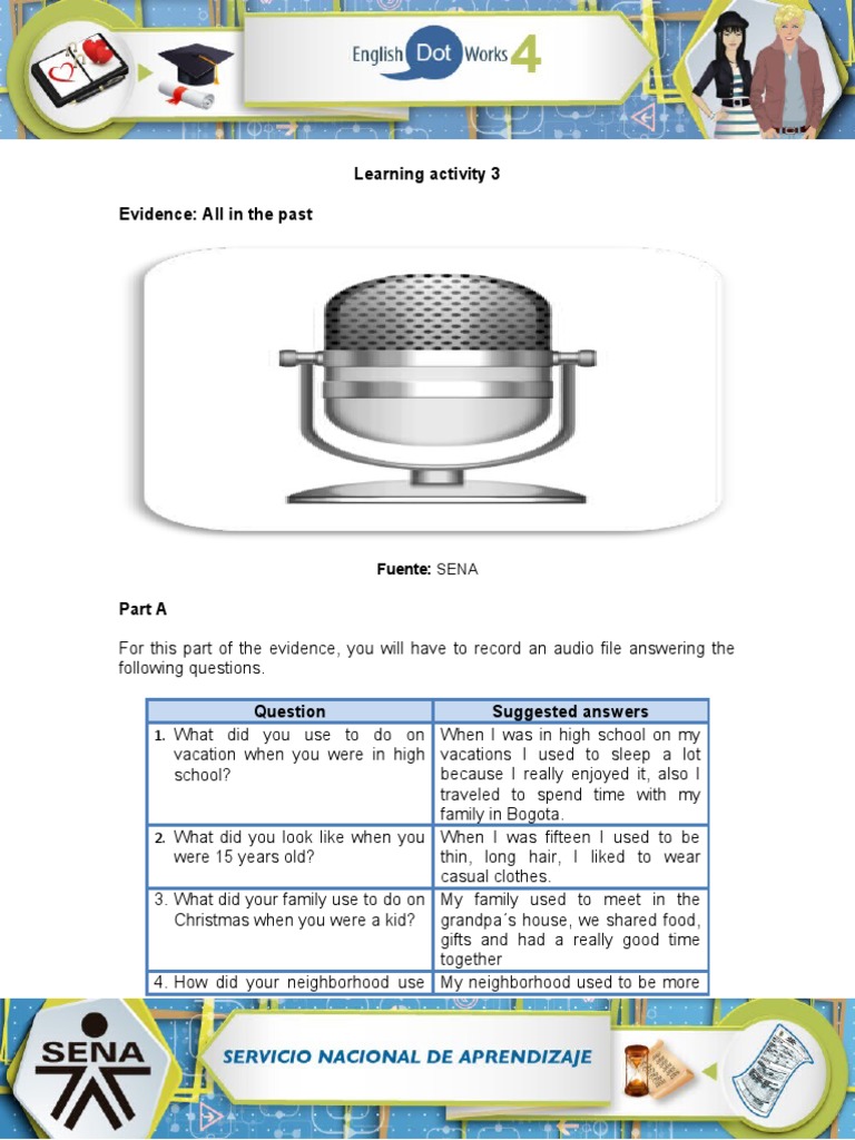 English Past Tense Practice | PDF