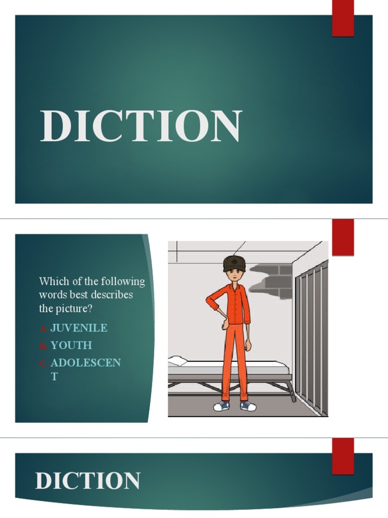 Diction | PDF | Writers | Narrative