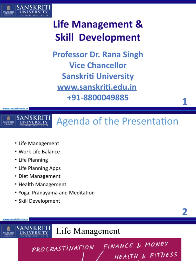 Life Skills & Planning Guide | PDF | Meditation | Mind–Body Interventions