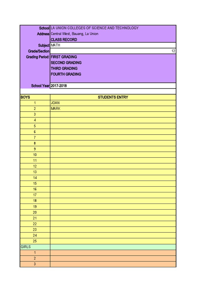Language, Ap, Esp-Grading Sheets | PDF | Learning