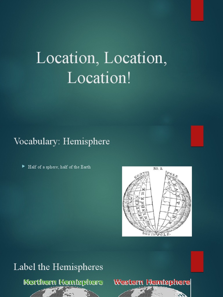Absolute vs Relative Location Explained | PDF
