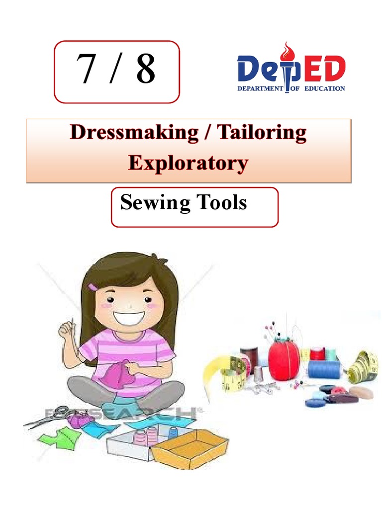 Sewing Tools TLE 7and 8 | Download Free PDF | Scissors | Sewing