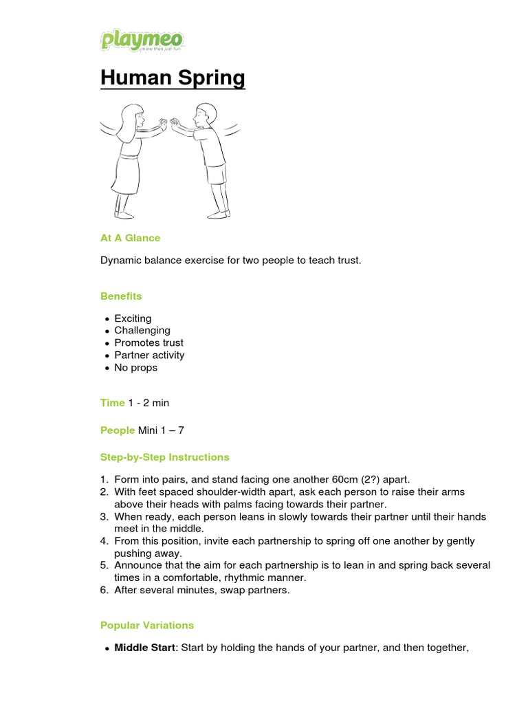 Human Spring: at A Glance | PDF