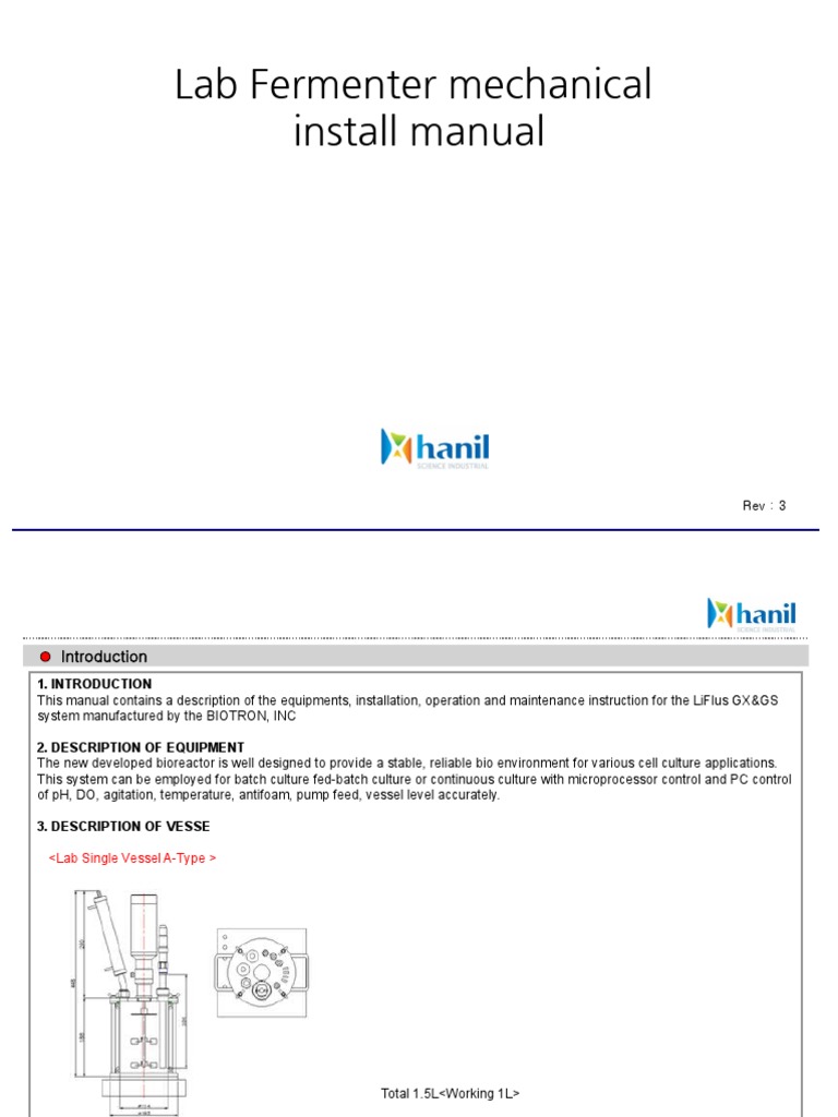 Lab User Manual V3e | PDF | Ph | Flow Measurement