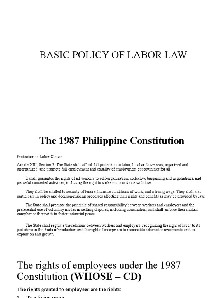 Labor Relations and Negotiations - Powerpoint | PDF | Collective Bargaining | Employment