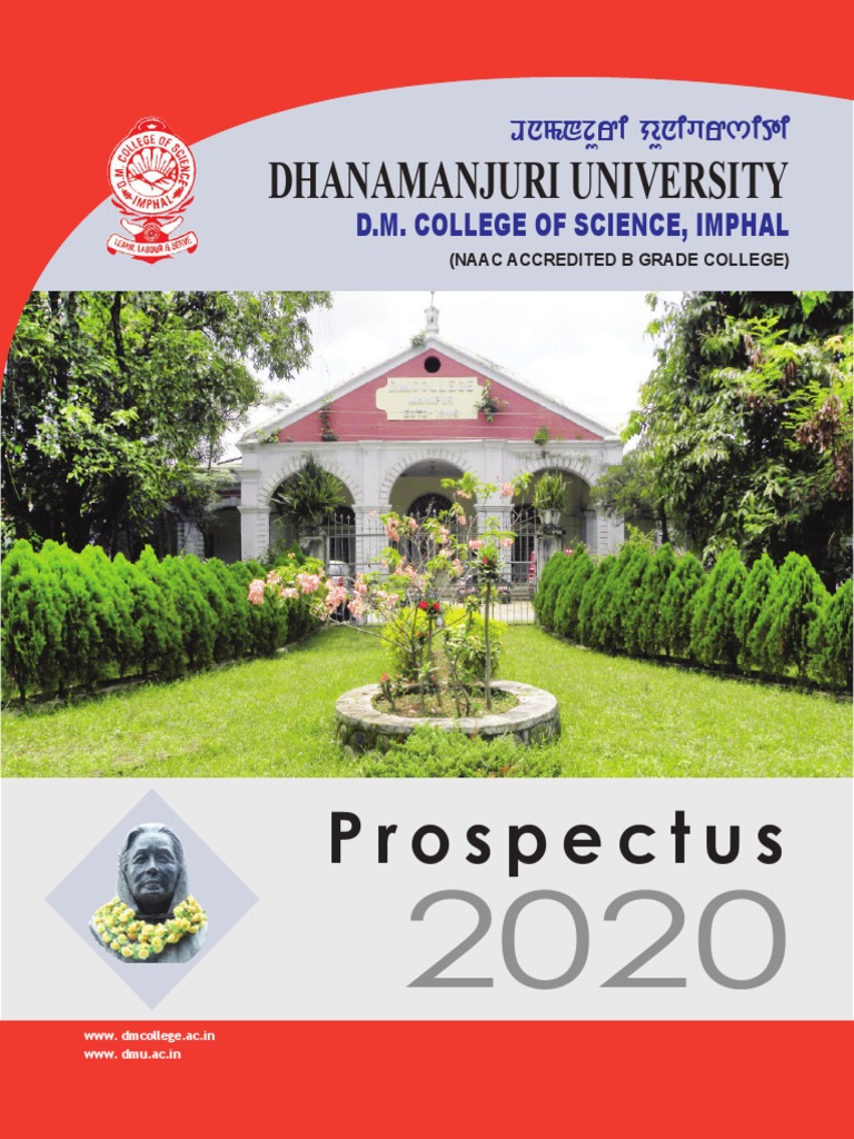 Prospectus - DM College of Science, 2020-21 | PDF | Academia | Science
