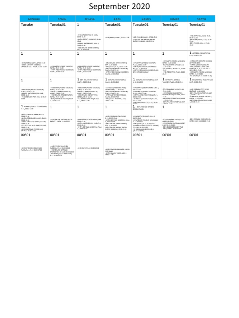 Tuesday Tuesday01 Tuesday01 Tuesday01 Tuesday01 Tuesday01: Minggu Senin ...