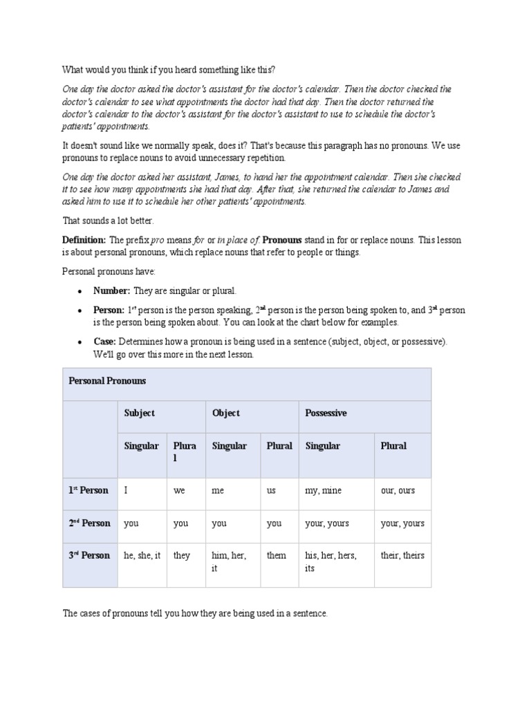 ST ND RD | PDF | Grammatical Number | Subject (Grammar)