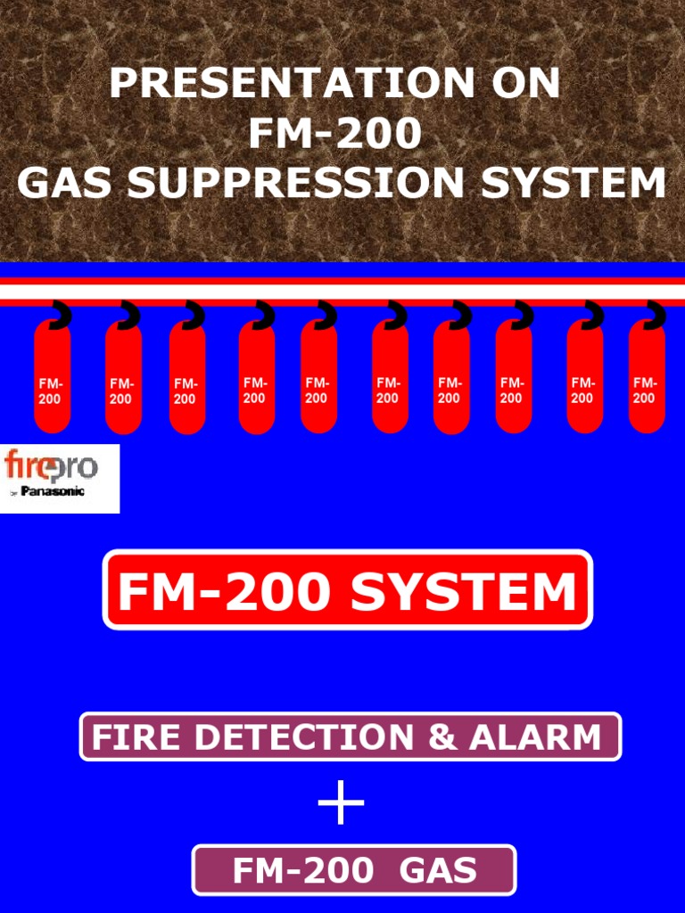 FM-200 Gas Suppression System Overview | PDF | Equipment | Manufactured ...