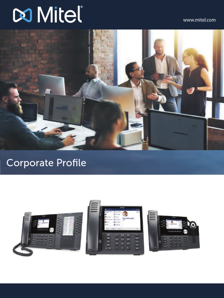 Mitel Profile | PDF | Call Centre | Cloud Computing