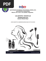 Learning Module in Hairdressing | PDF | Hairstyle | Sterilization ...