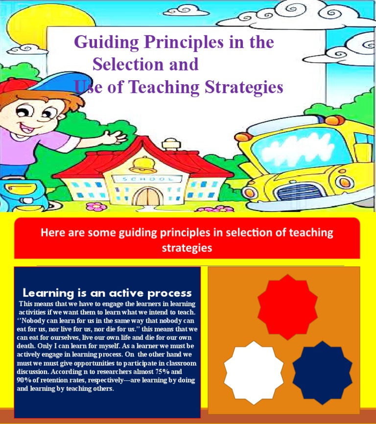 Effective Teaching Strategy Principles | PDF