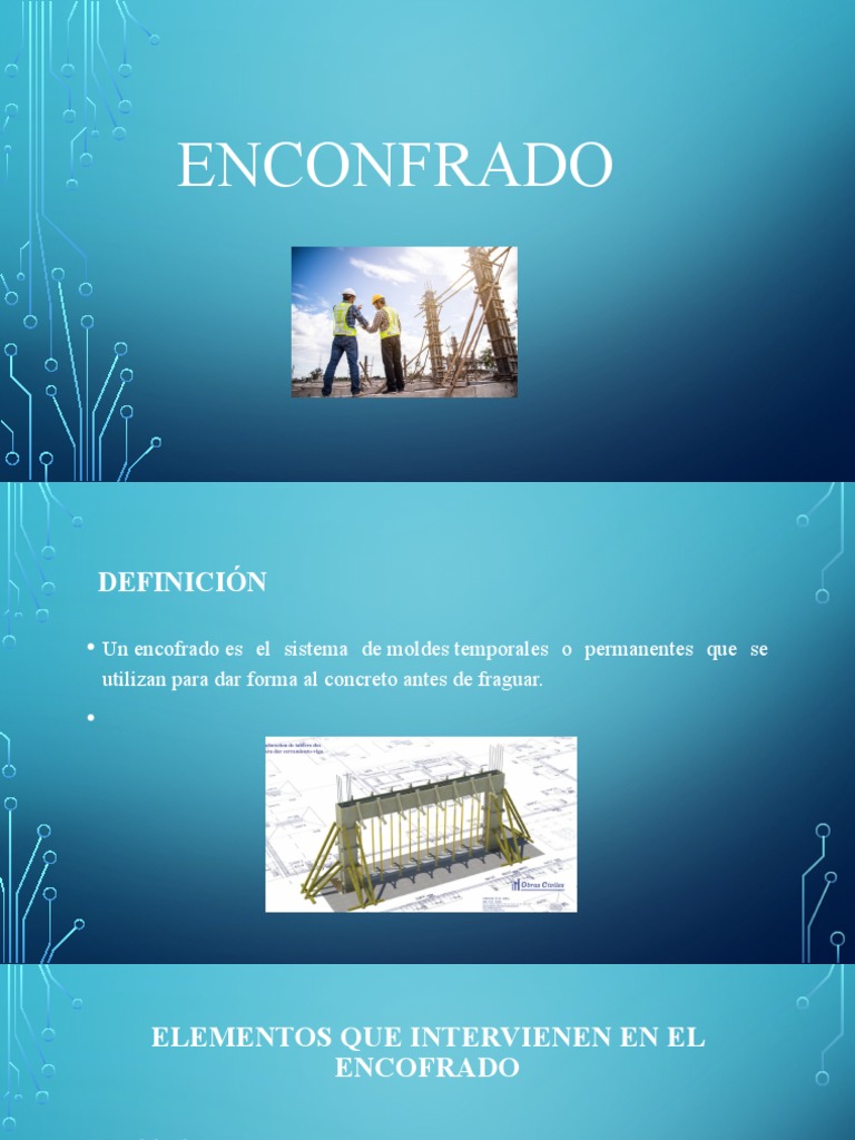 Enconfrado | PDF | Materiales | Medios de arte