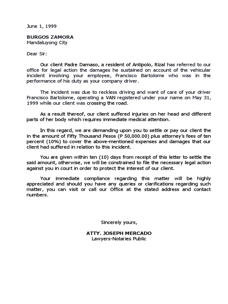 Burgos Zamora: Atty. Joseph Mercado | PDF