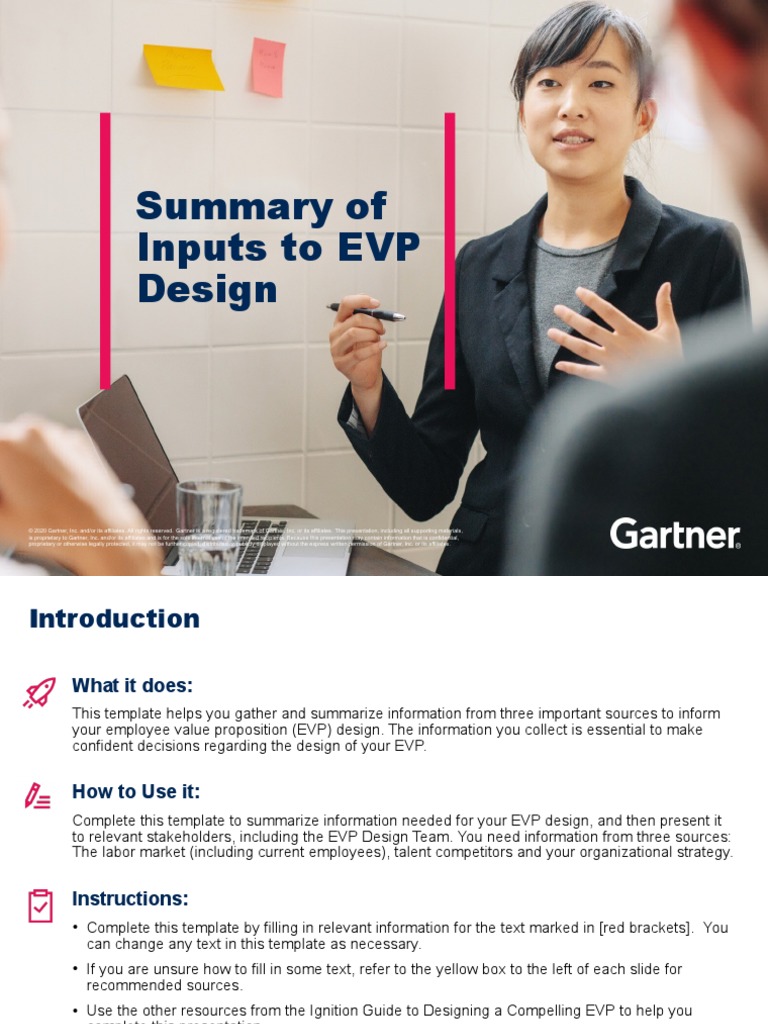 Summary of Inputs To EVP Design | PDF | Trade Secret | Economies