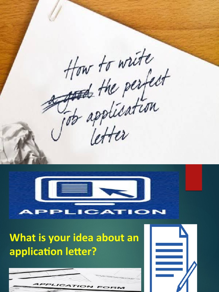 APPLICATION Letter Writing Powerpoint | PDF | Résumé | Teachers