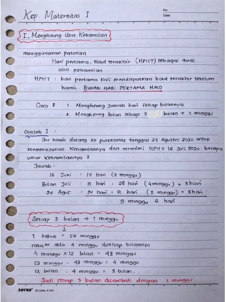 HPHT &HPL (Maternitas I) | PDF