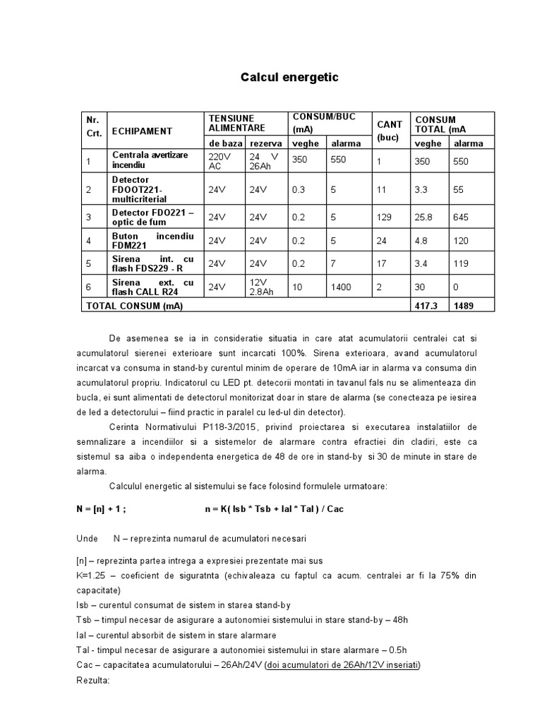 5.calculul Energetic | PDF