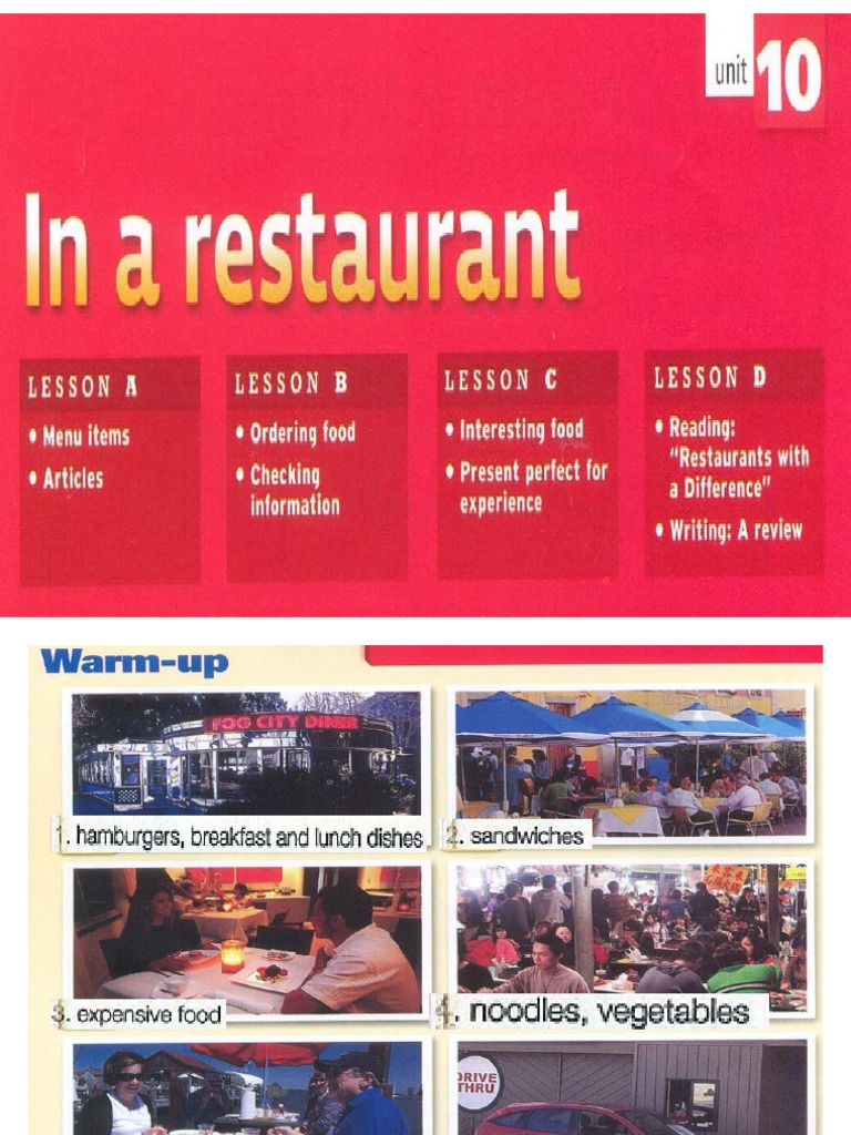 Four Corners 2 - Unit 10 | PDF