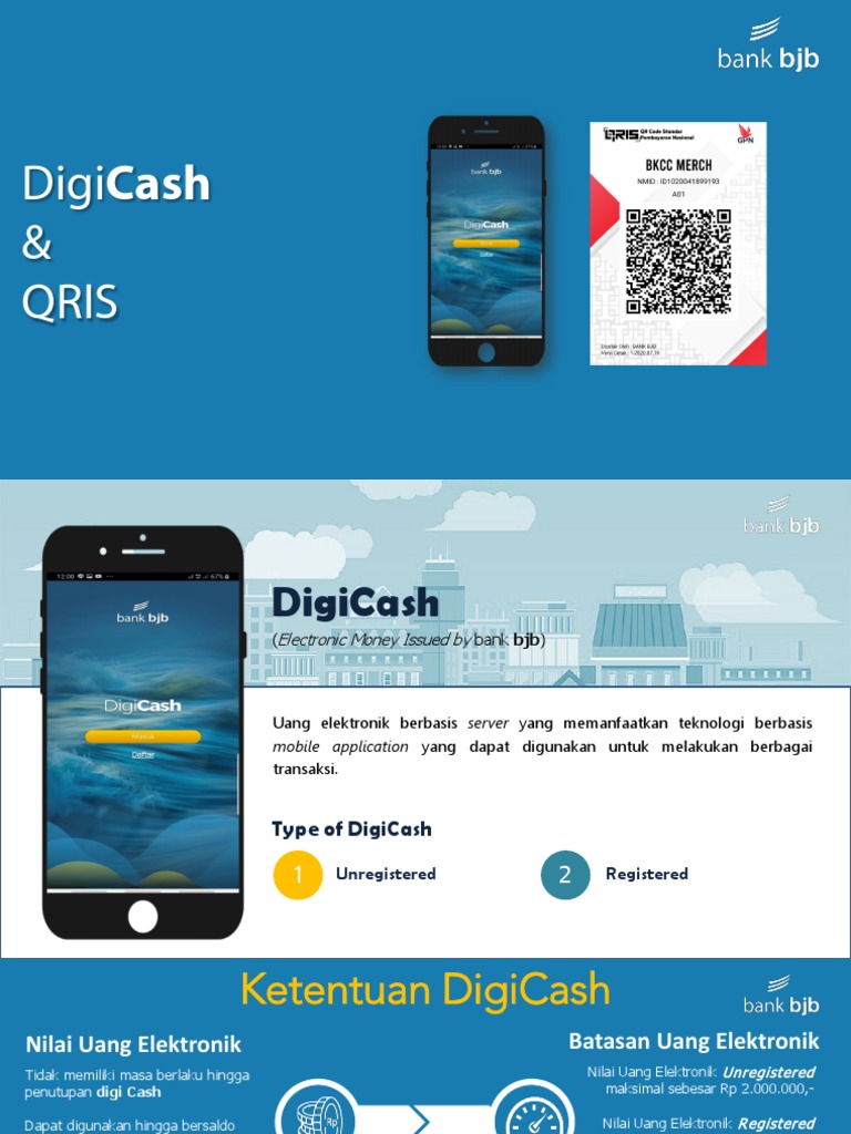 Panduan BJB Digi Cash | PDF