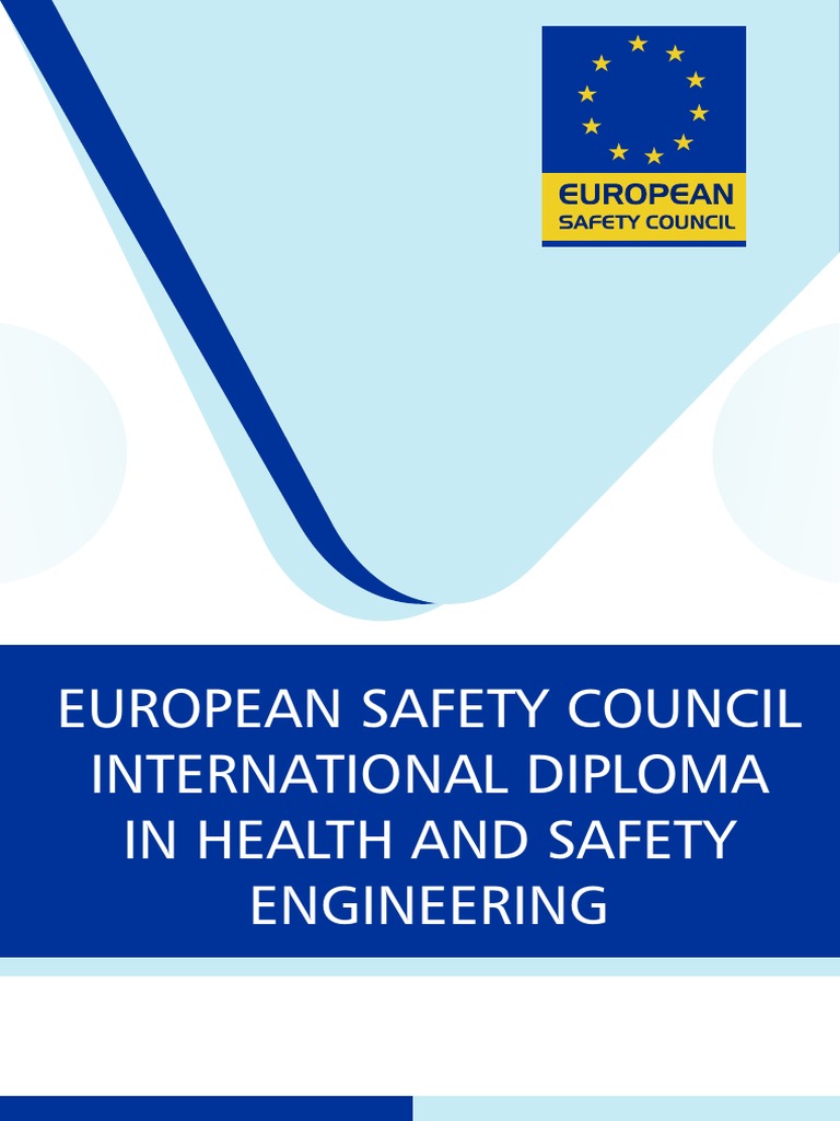 European Safety Council Brochure PDF | PDF | Occupational Safety And ...