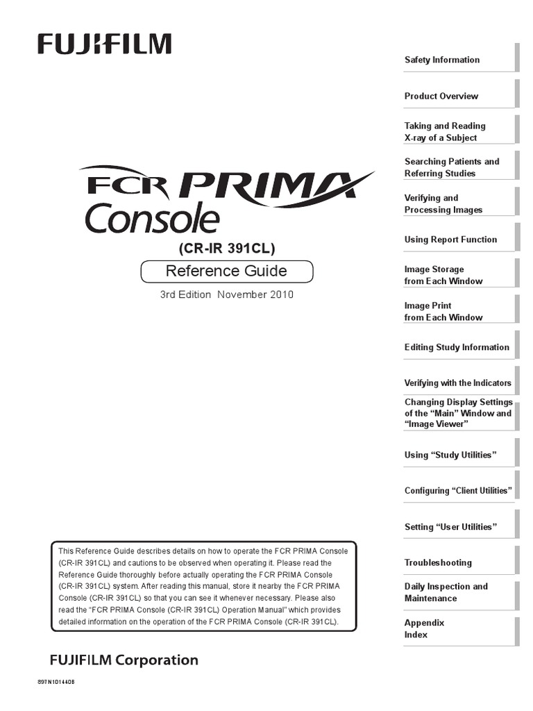 FCR Prima PDF | PDF | Menu (Computing) | Command Line Interface