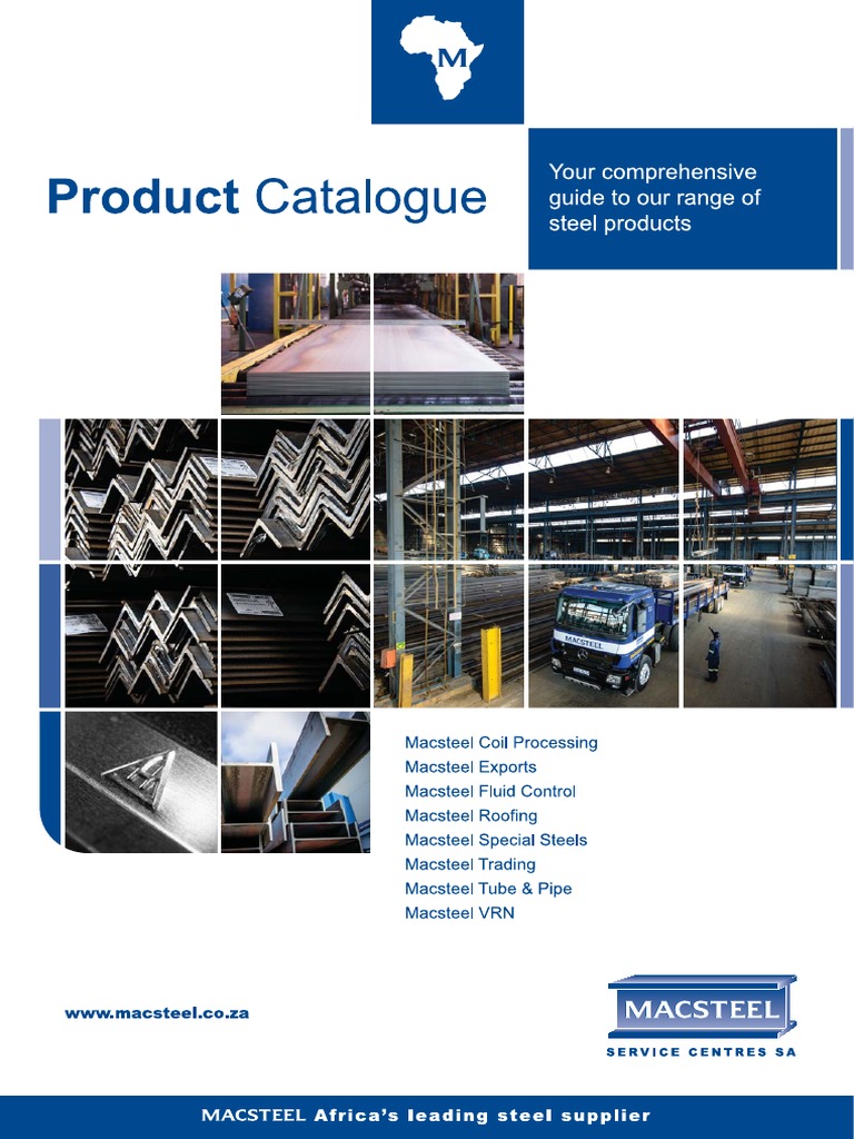 Macsteel Product Catalogue Dec 2018 | PDF | Valve | Sheet Metal
