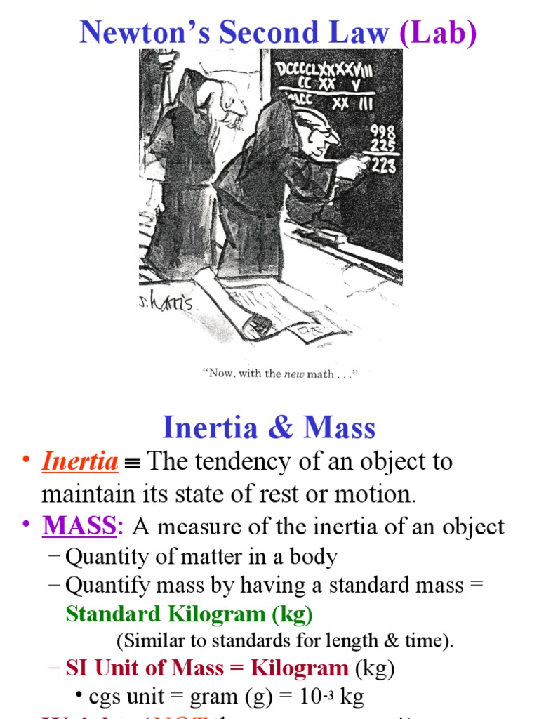 Chapter 5 - 2 | PDF | Force | Mass