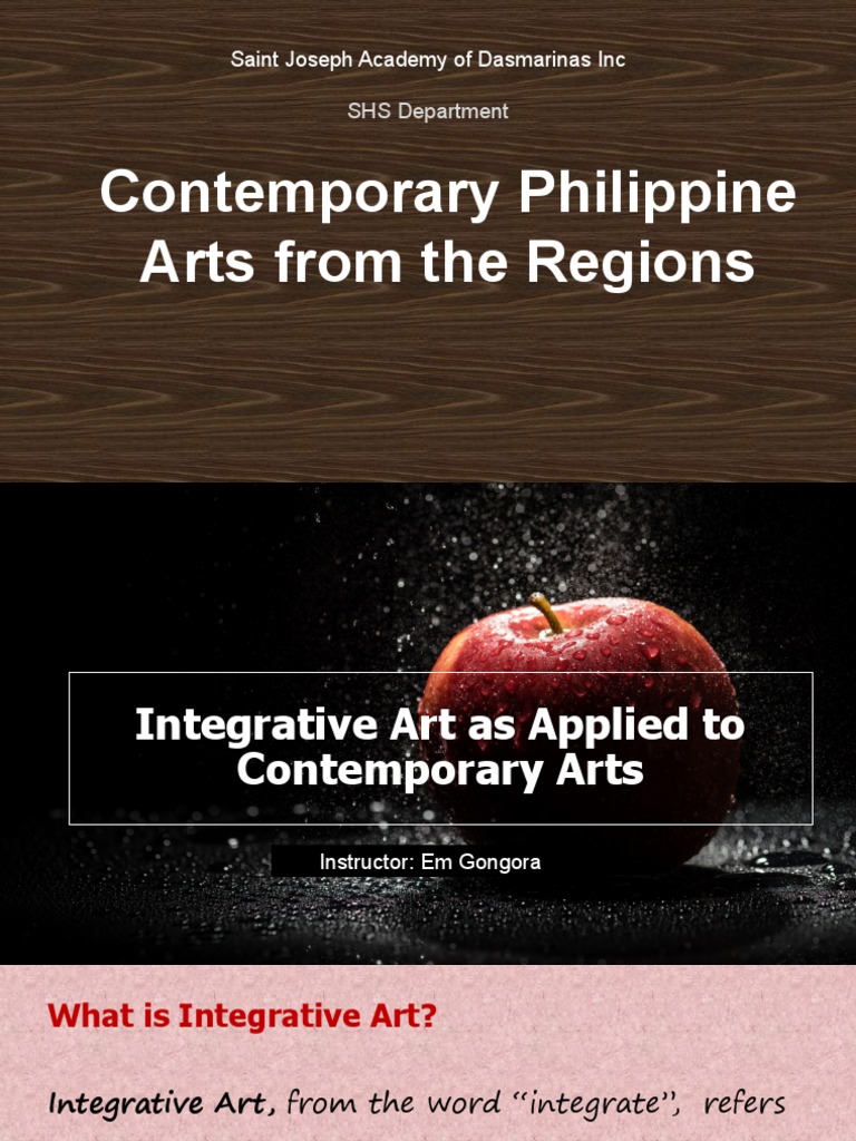 Integrative Art in Contemporary Philippines | PDF | Graphic Design ...