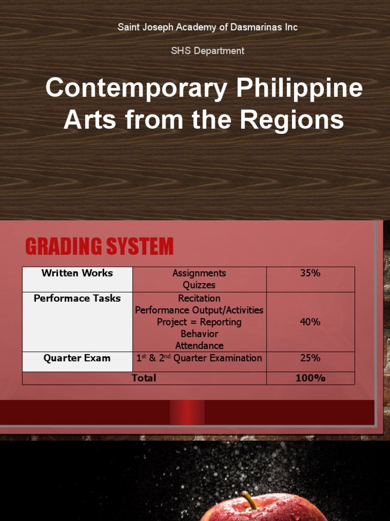Contemporary Philippine Arts From The Regions: Saint Joseph Academy of ...