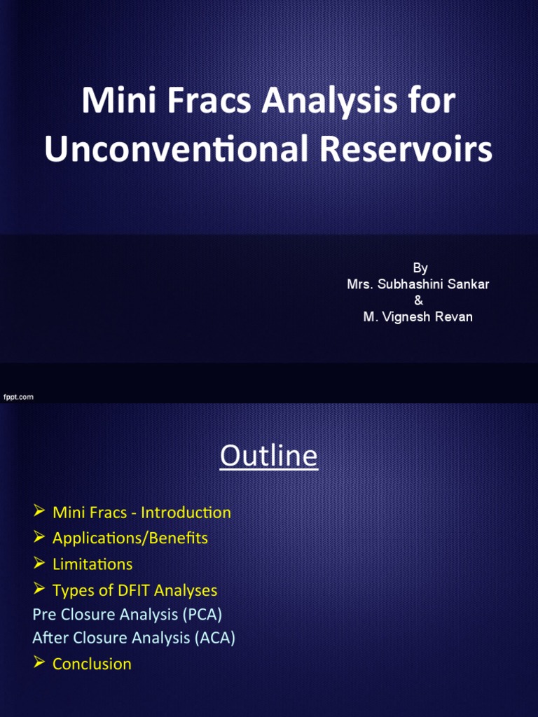 Mini Frac | Download Free PDF | Petroleum Reservoir | Hydraulic Fracturing