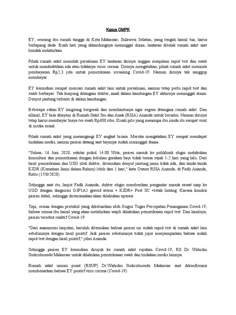 Utek Ompk Novita Sari | PDF