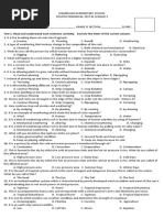 Grade 4 Science | PDF | Precipitation | Soil