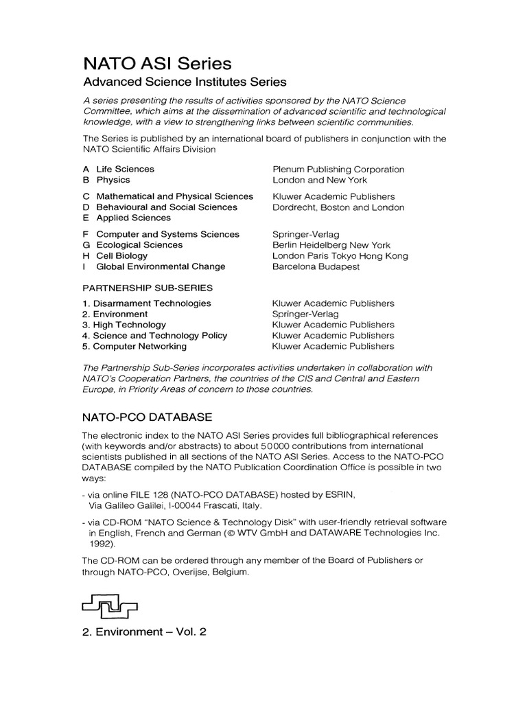 Nato Asi Series: Advanced Science Institutes Series | PDF ...