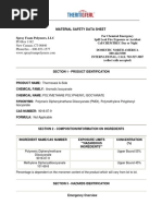 MSDS Contact Cement | PDF | Hazardous Waste | Resource Conservation And Recovery Act