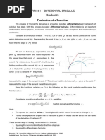 Lecture 03 - Derivative (Increment Method) PDF | PDF | Derivative ...