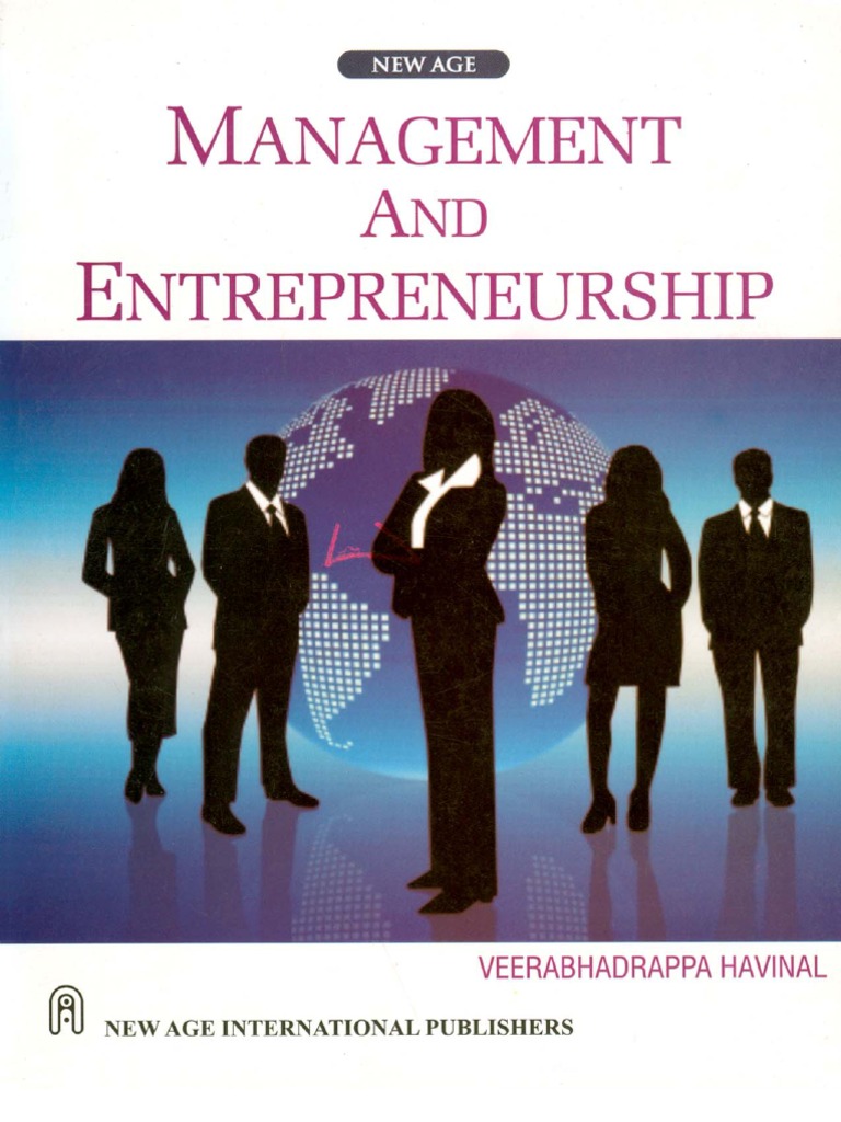 Entrepreneurship Management Pdf