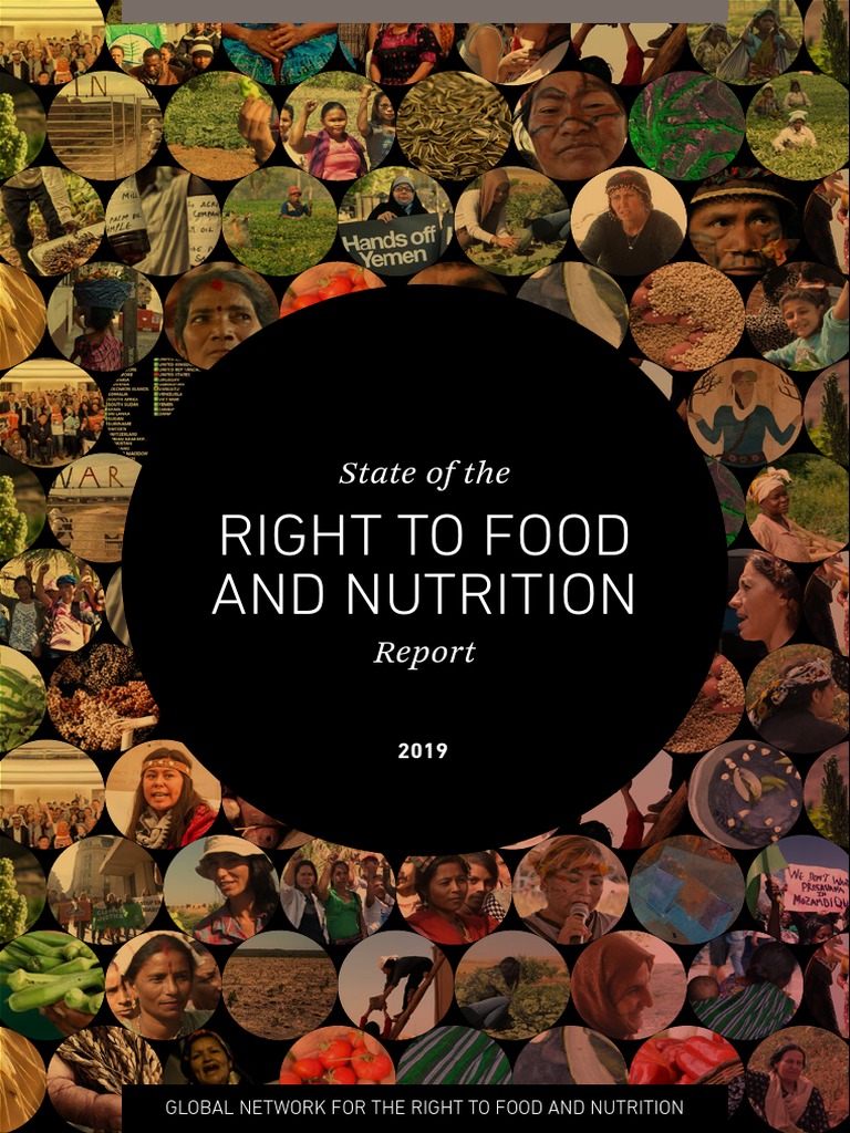 Right To Food 2019 - Eng | PDF | Food Security | Hunger