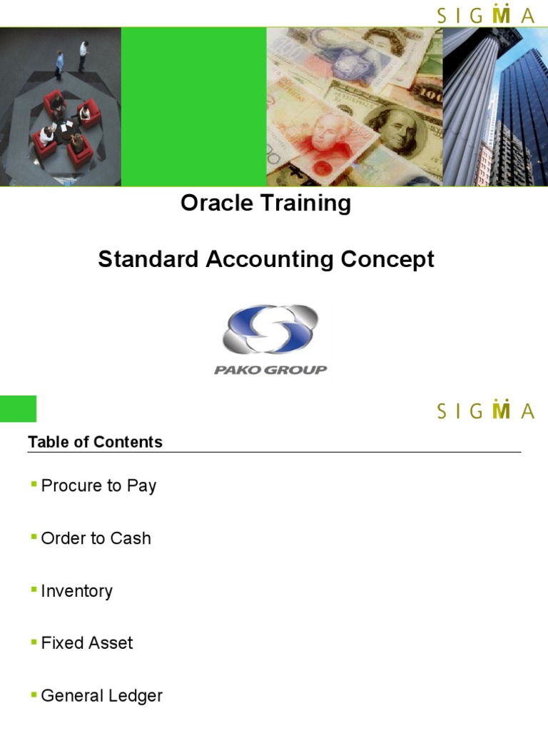 Oracle Accounting Training Overview | PDF | Service Industries | Accrual