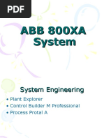 ABB 800XA Presentation | PDF