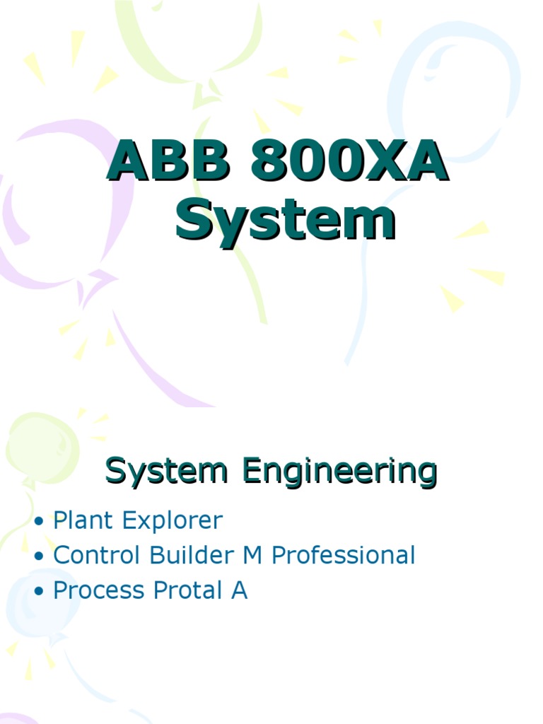 ABB 800XA Presentation | PDF