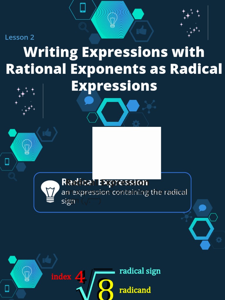 2 Rational Exponents | PDF | Exponentiation | Fraction (Mathematics)