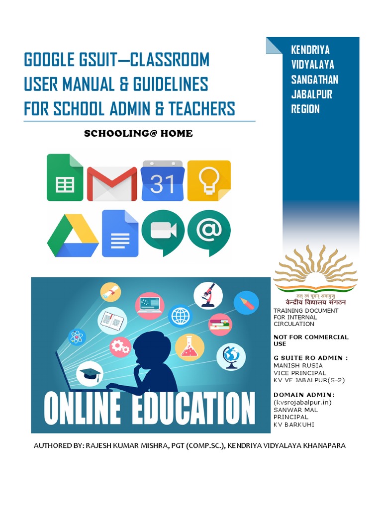 GSuit Manual | PDF | Software | Computing