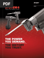 Stryker TPX Micro Power Tools Overview | PDF | Drill | Usability