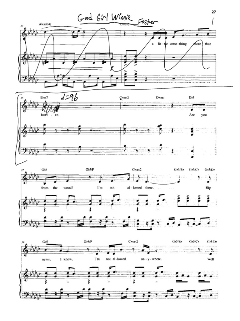 Good Girl Winnie Foster | PDF