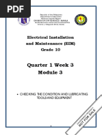 EIM Activity Sheet Q1, W7 & 8 | PDF | Electrical Wiring | Switch