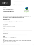 Digital Citizenship Pledge for Students | PDF